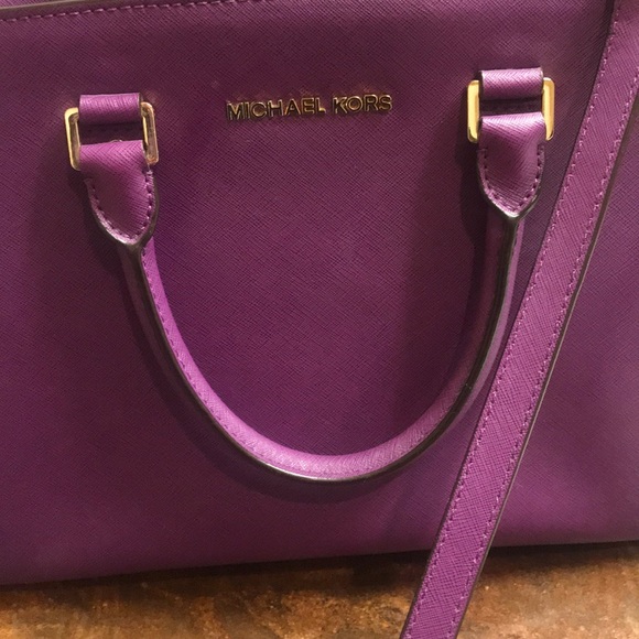 Michael Kors Purple Handbags New And Old | Paul Smith